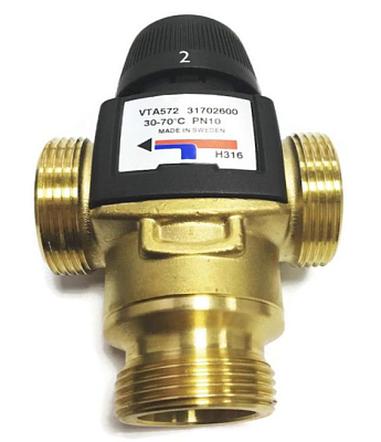 Термосмесительный клапан ESBE VTA572 30-70 DN20 G1, 31702500 купить с ...